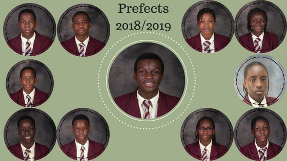 Prefects – Class of 2018/19 - Halifield Schools